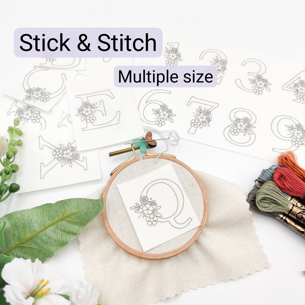Stick and stitch design – SChandworks